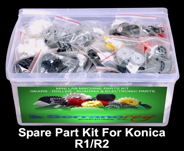 Spare Part Kit for Konica R1/R2 – Serrano Rey